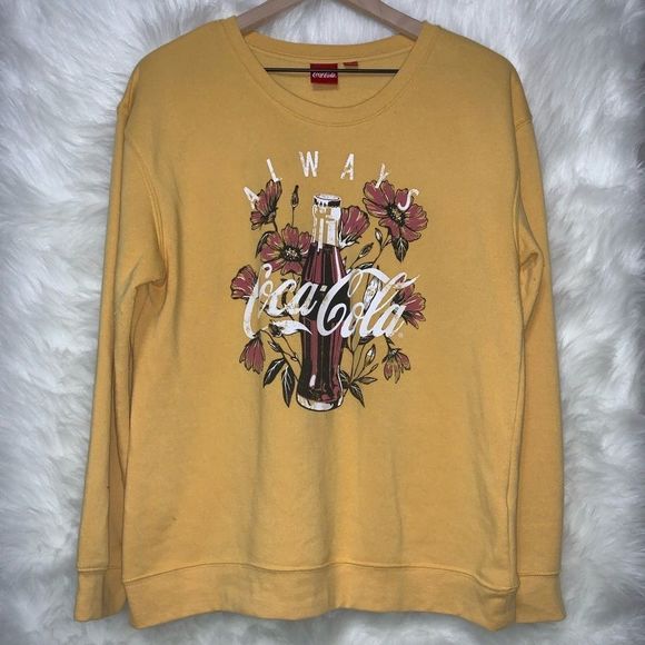 Coca Cola | Sweaters | Coca Cola Floral Coca Cola Sweater | Poshmark
